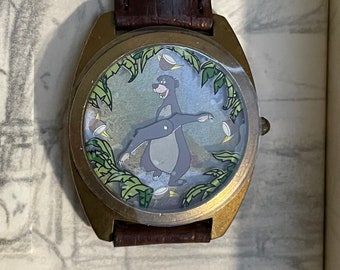 1997 Limited Edition Disney the Jungle Book 30th Anniversary Watch ...
