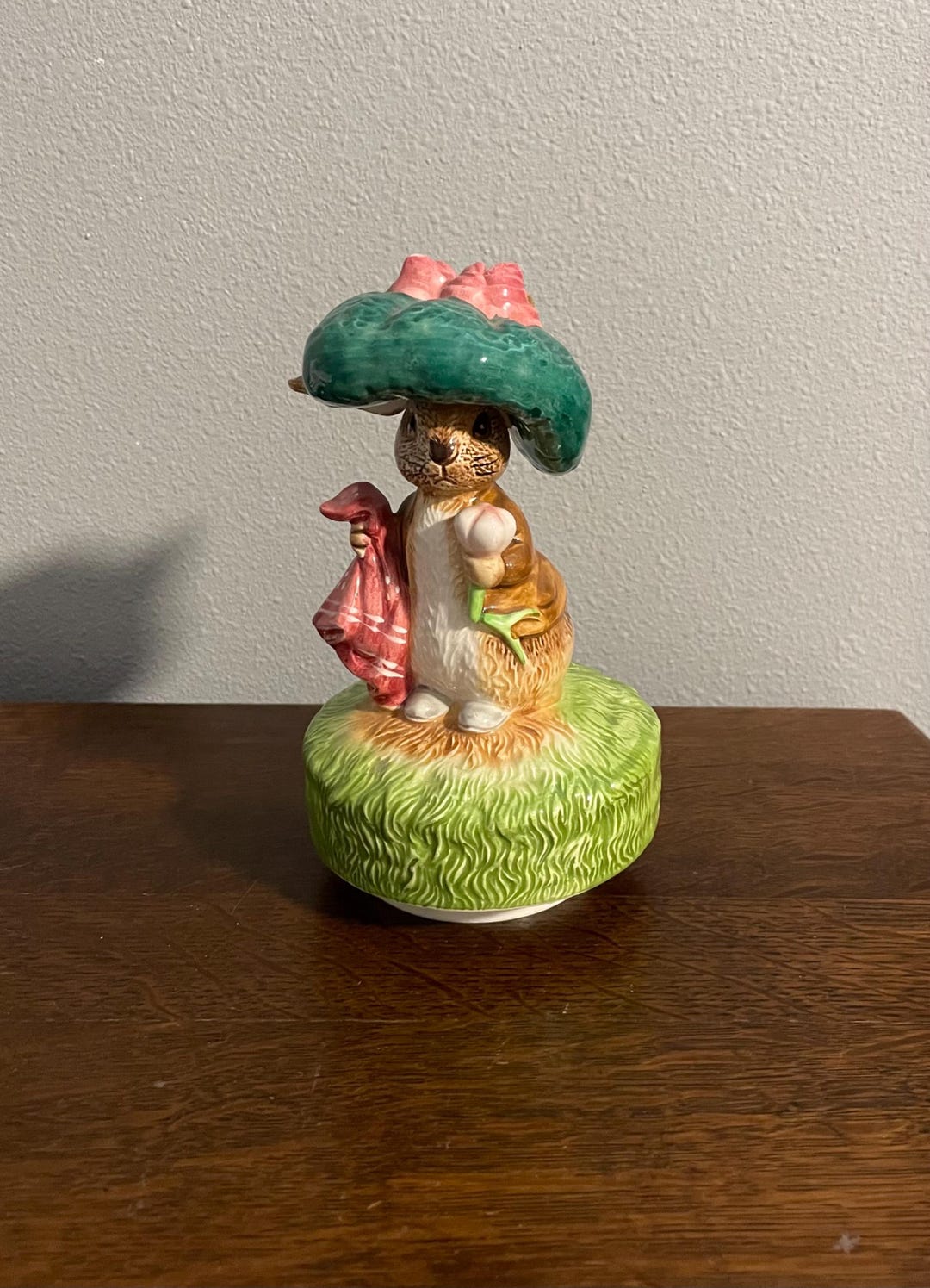 1980’s Schmid Beatrix Potter Benjamin Bunny Music Box- Vintage ...