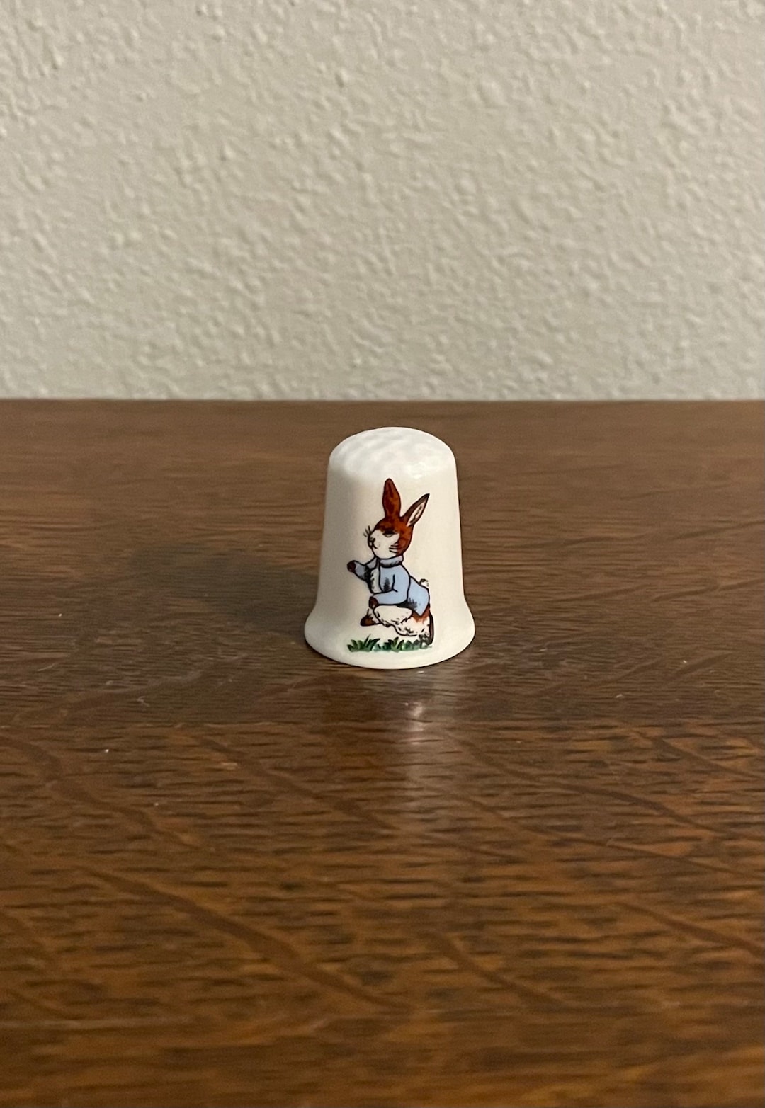 1990s Stoke-on-trent Peter Rabbit Fine Bone China Thimble Vintage ...