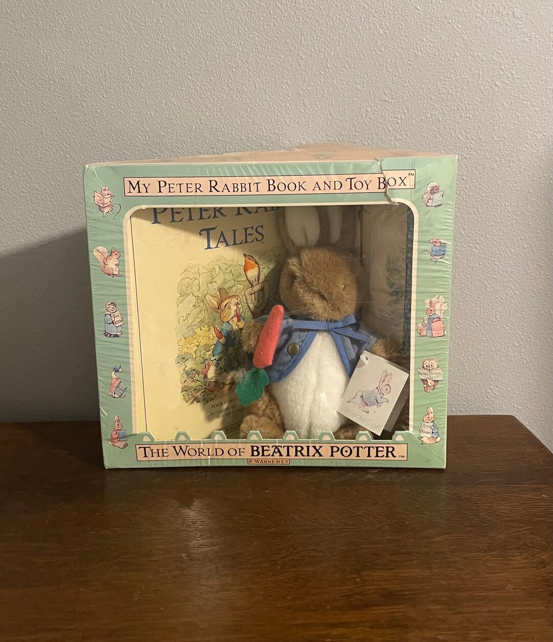 1989 Eden Toys My Peter Rabbit Book and Toy Set- Vintage the World of ...