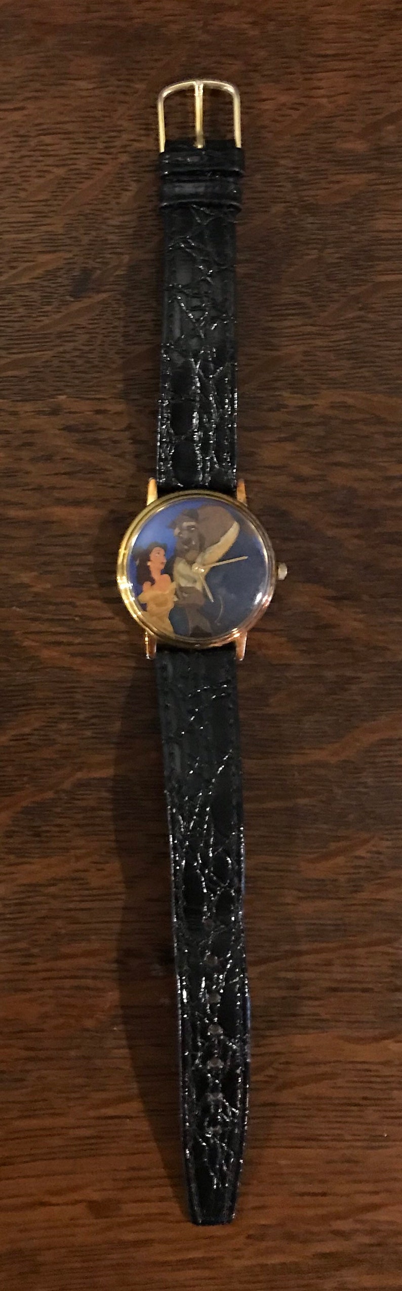 1990s Limited Edition Disney Beauty and the Beast Watch | Etsy