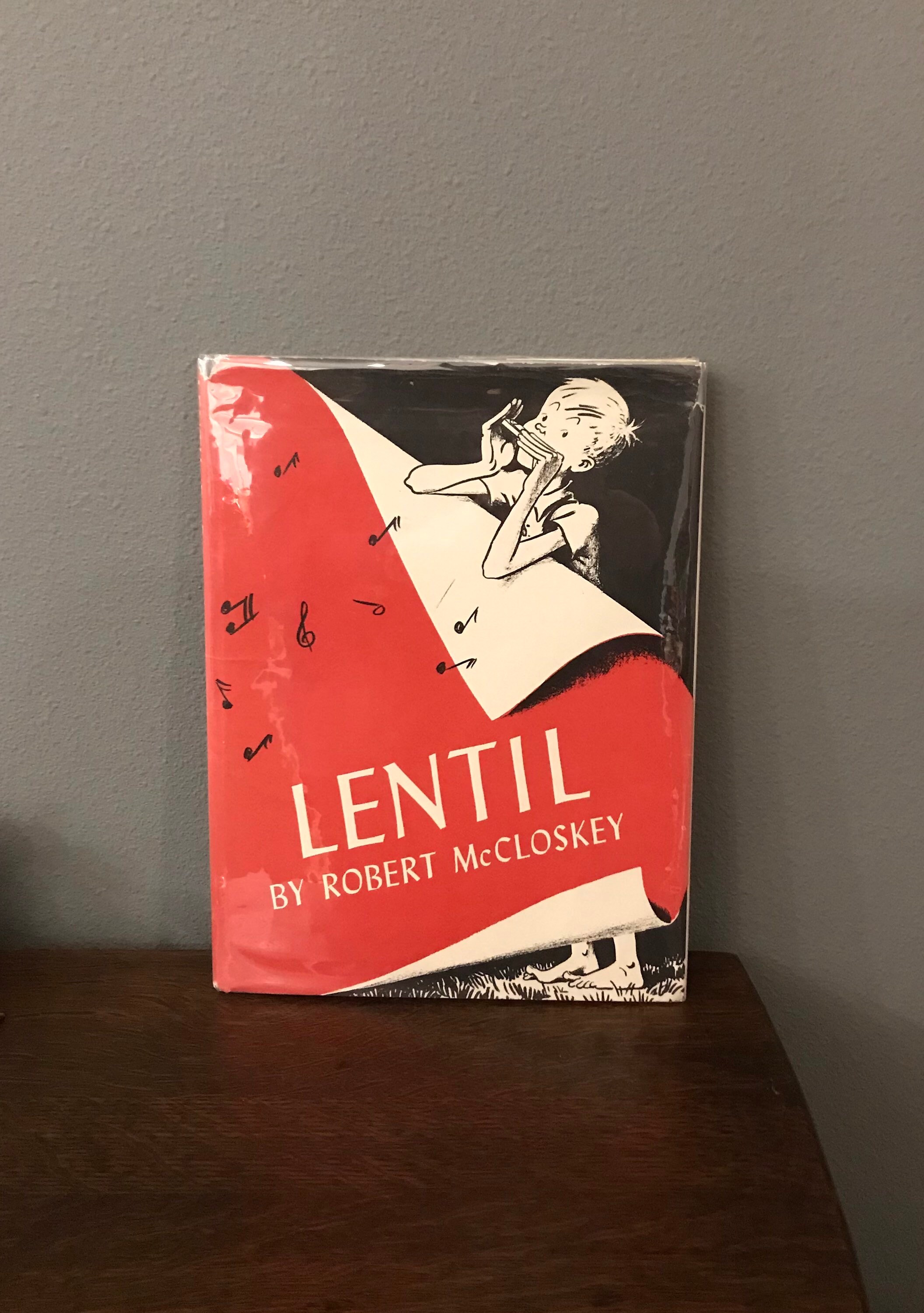 First Edition, Tenth Printing of Lentil by Robert Mccloskey- 1968 ...