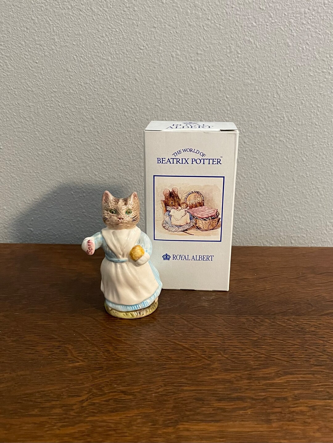 Tabitha Twitchit Beatrix Potter Figurine Royal Albert - Etsy