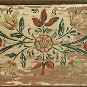 1960's Hand Painted Wooden Anri Musical Jewelry Box Vintage Large Anri ...