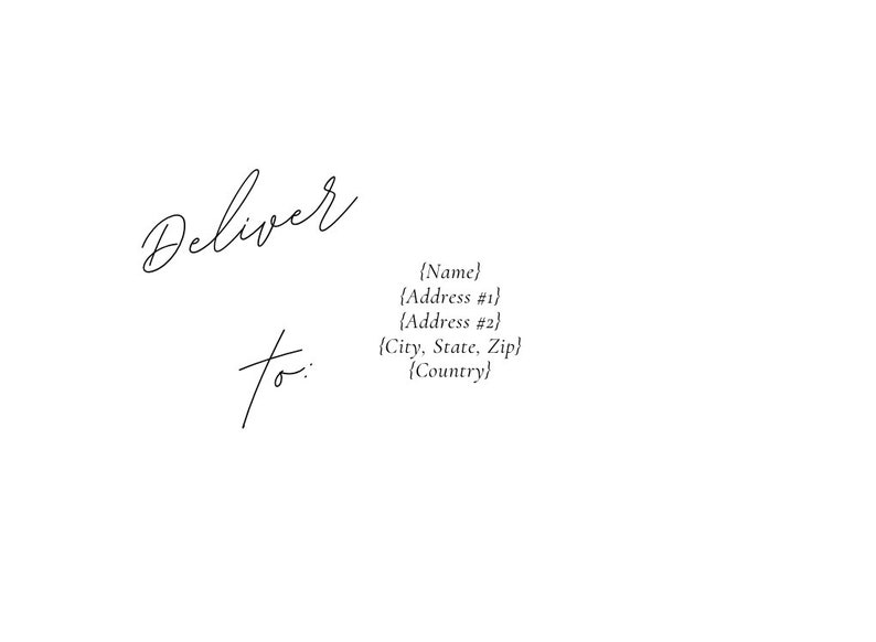 Customizable Bulk Envelope Label DIY Wedding Labels Envelope Address ...