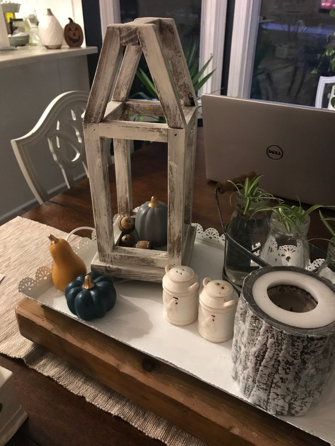 Rustic Farmhouse Lantern Wooden Lantern Farmhouse Decor - Etsy