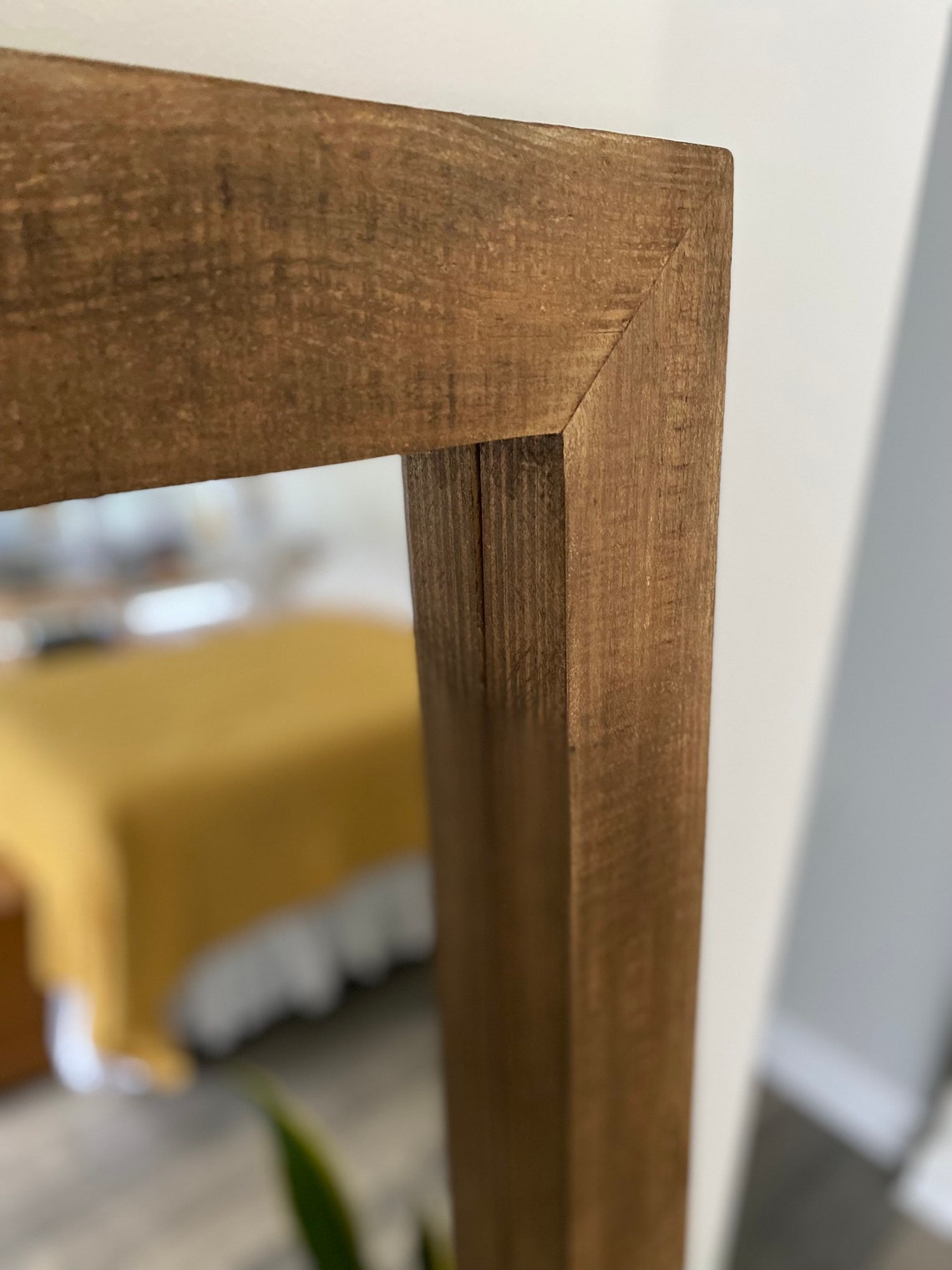 Full Length Mirror Wood Framed Mirror farmhouse Mirror - Etsy