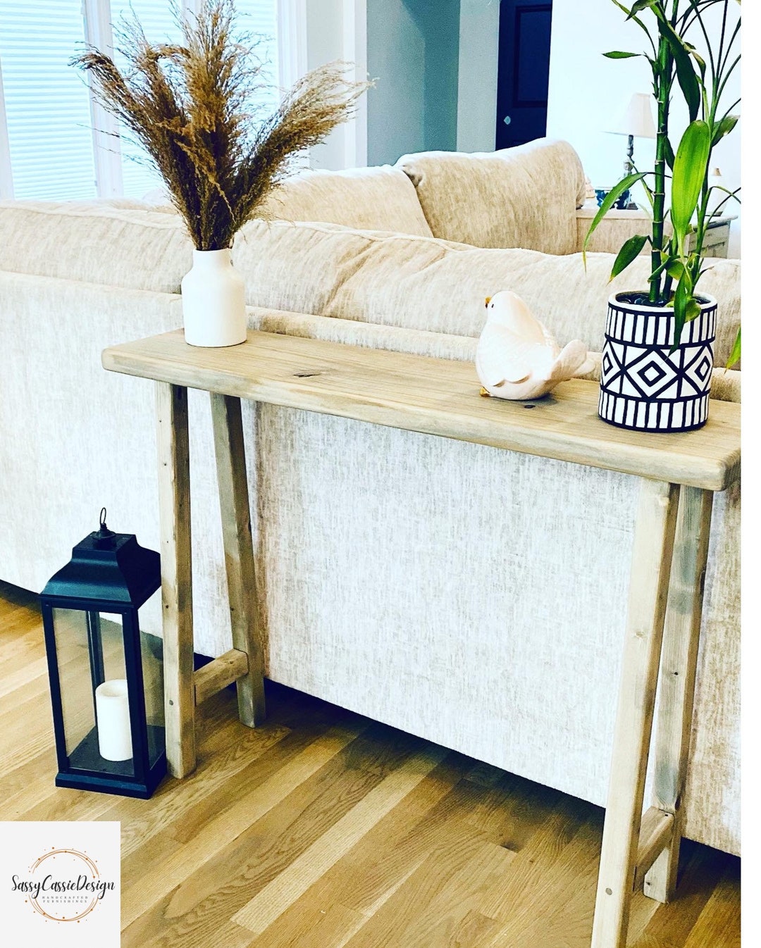 Sofa Table | Console Table | Barn Wood Look | Farmhouse Table | Accent ...