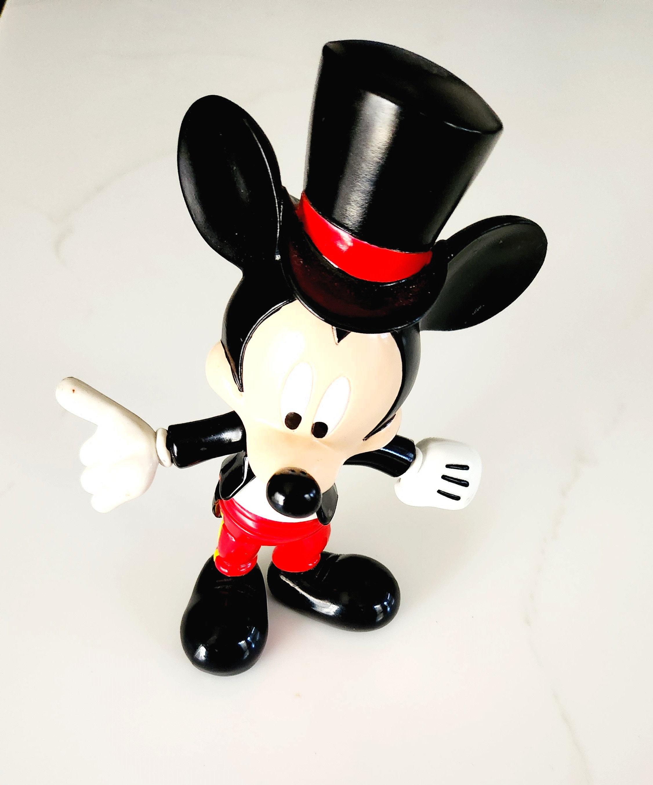 Vintage Disney Magician Mickey Mouse Posable 9” Figure - Etsy