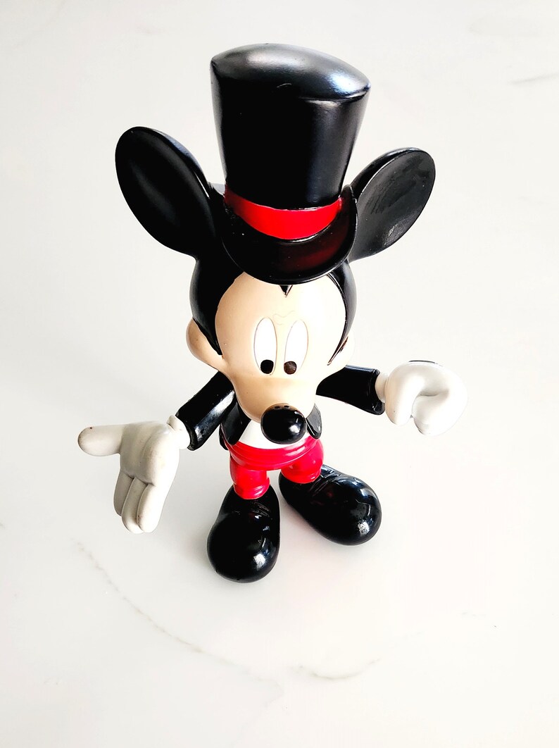 Vintage Disney Magician Mickey Mouse Posable 9” Figure - Etsy