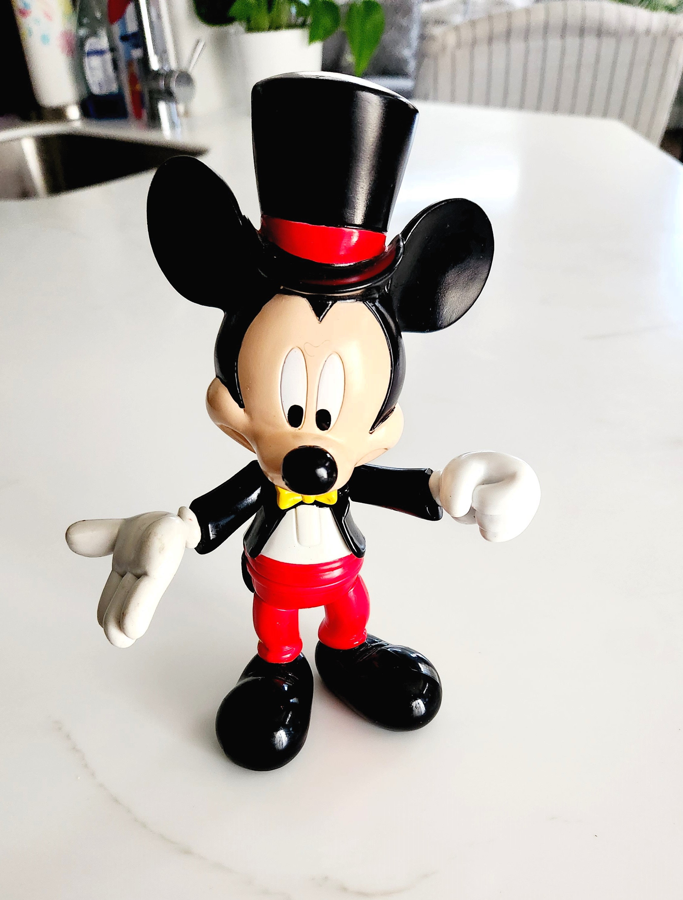 Vintage Disney Magician Mickey Mouse Posable 9” Figure - Etsy