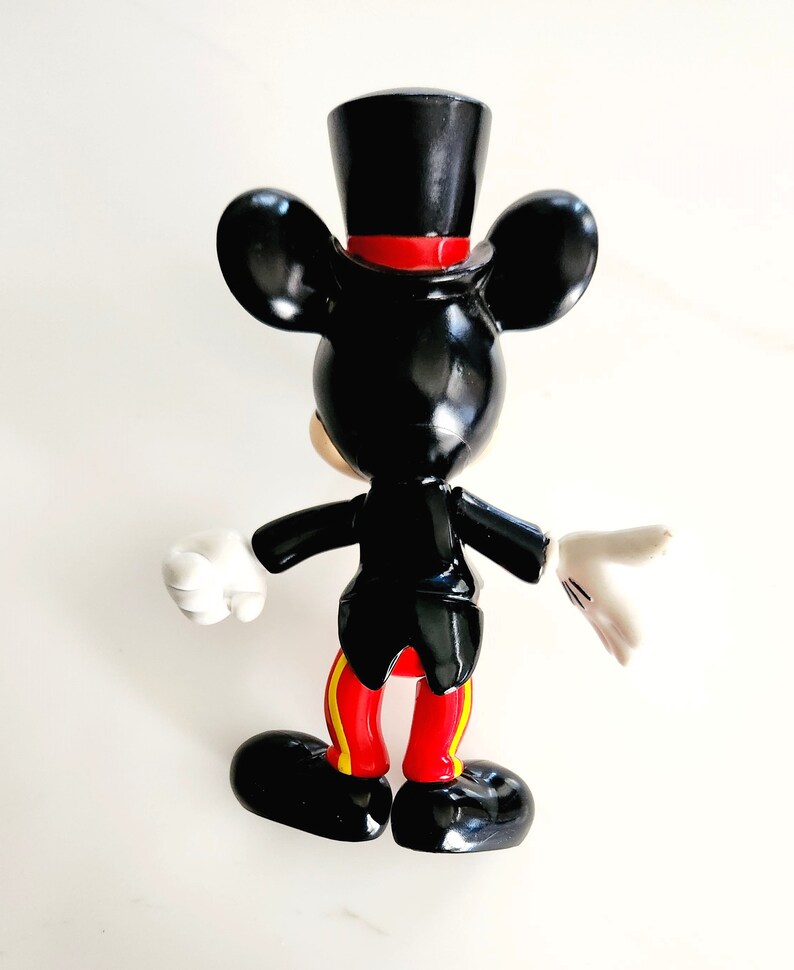 Vintage Disney Magician Mickey Mouse Posable 9” Figure - Etsy