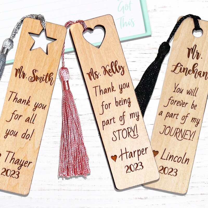 Thank You Bookmark - Etsy