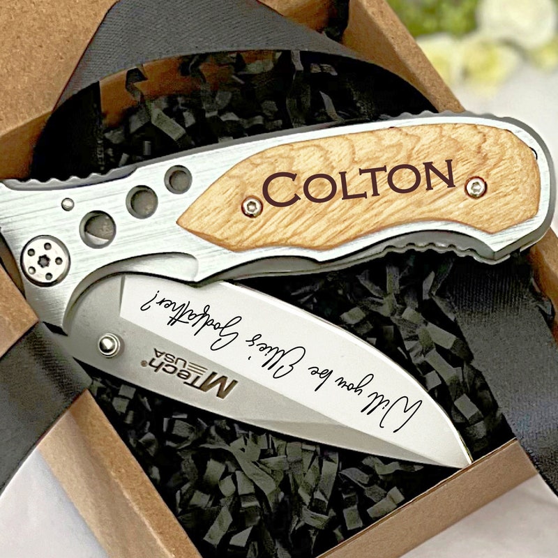 Personalized Godfather Pocket Knife - Etsy