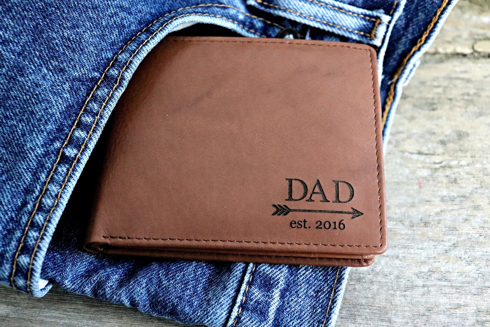 Father's Day Gift From Daughter Wallet for Dad Gift | Etsy