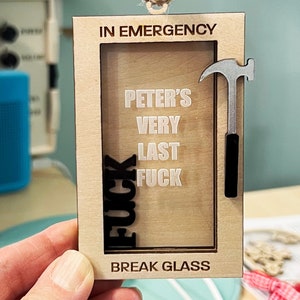 Very Last Fuck Ornament Coworker Gift Gag Gift Ornament Funny Ornament ...