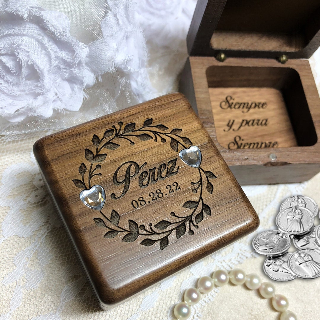 Wedding Arras Coin Box - Etsy