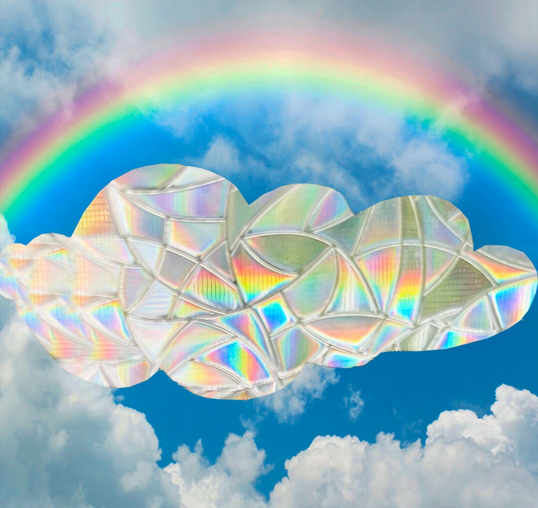 Window Clings Rainbow Suncatcher Clouds - Etsy