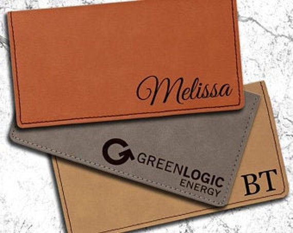 Check Book Cover Personalized | Etsy