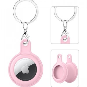 Airtag Keychain Air Tag Holder Personalized Silicone | Etsy