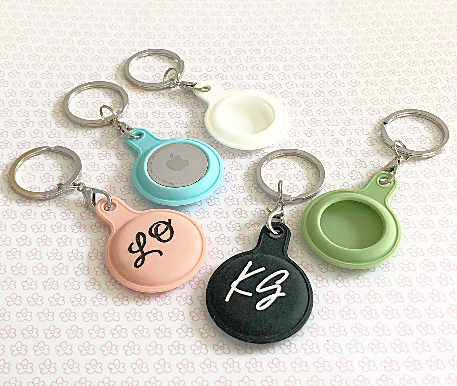 Airtag Keychain Air Tag Holder Personalized Silicone | Etsy