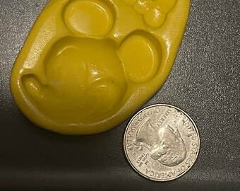 Lovely Mouse Set Flexible Plastic Resin Chocolate Mold 2 Pc - Etsy