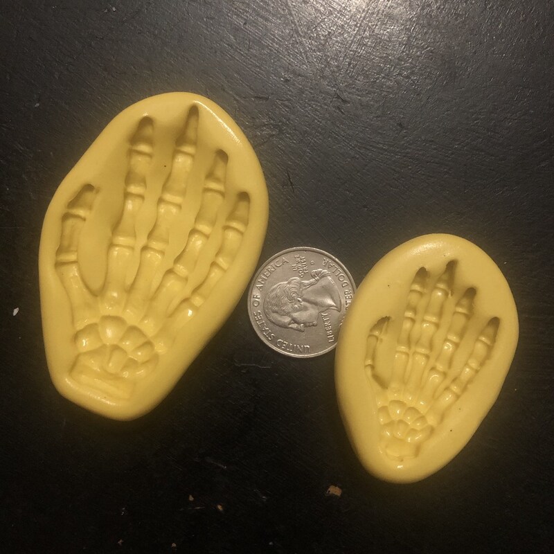 Skeleton Hand Mold - Etsy
