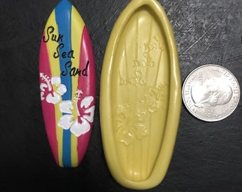 S113 Small Surfboard Chocolate Candy Soap Mold - Etsy