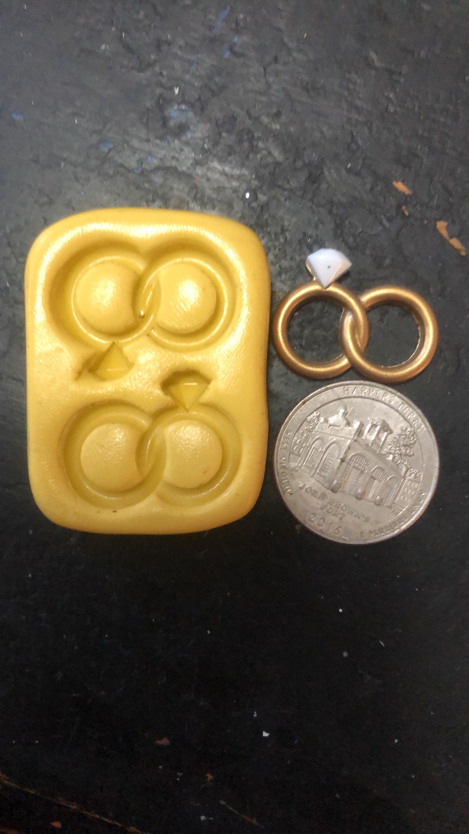 Wedding Rings Mold - Etsy