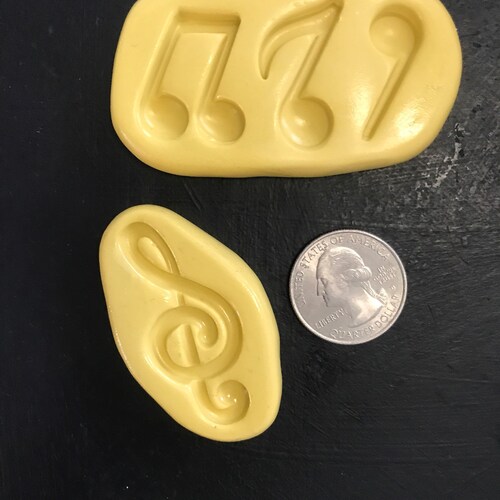 MUSIC NOTE Chocolate Candy Mold Bite Size Musical Music - Etsy