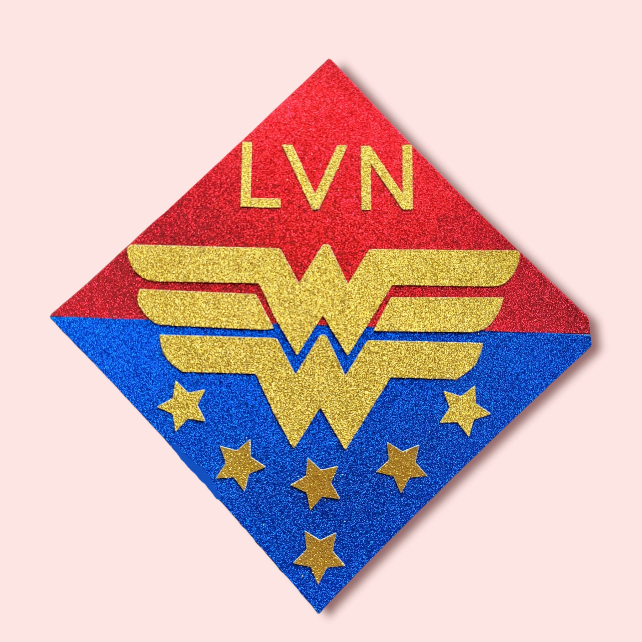 Wonder Woman Graduation Cap Topper, Class of 2024, Custom Grad Caps - Etsy