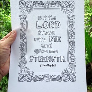 Printable Scripture Coloring Pages for Christians, Bible Verse Matthew ...