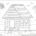 Philippine Bahay Kubo Coloring Pages: Asian Art (printable PDF) - Etsy