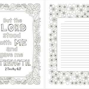Printable Scripture Coloring Pages for Christians, Bible Verse Matthew ...