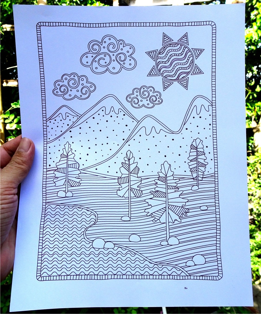 Book of James Coloring Pages: Nature-inspired Bible Verse Art (PDF/JPEG ...