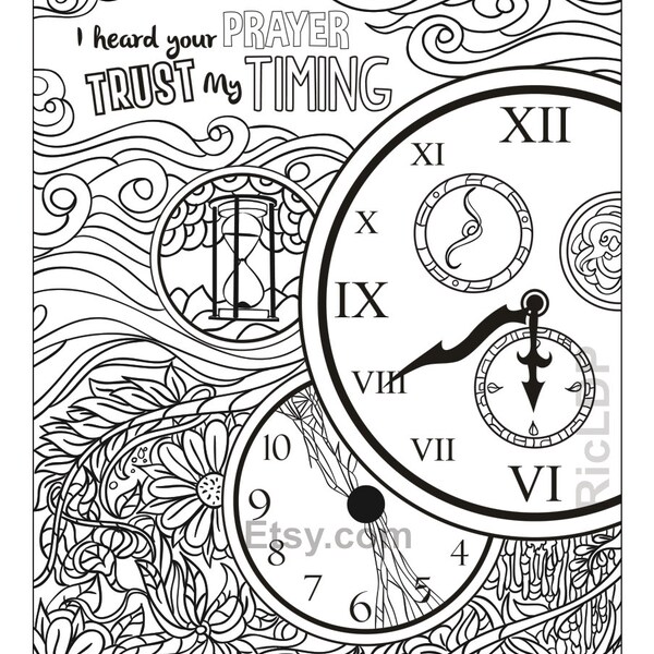 Clock Drawing - Etsy