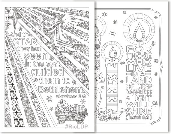 Star Coloring Page In The East