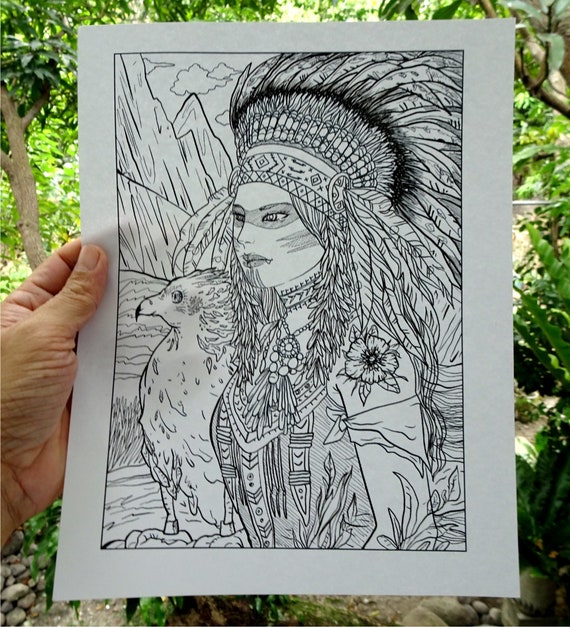 Scene Girl Coloring Pages