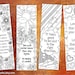 Inspirational Quote Coloring Bookmarks: Zen Doodle Markers (PDF & JPEG ...