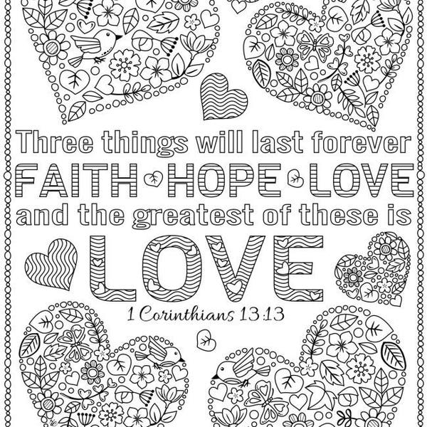 Corinthians Coloring - Etsy