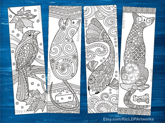 Easy Animal Zentangles