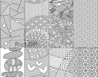 8 Coloring Bookmarks with Feel Good Quotes Printable Coloring