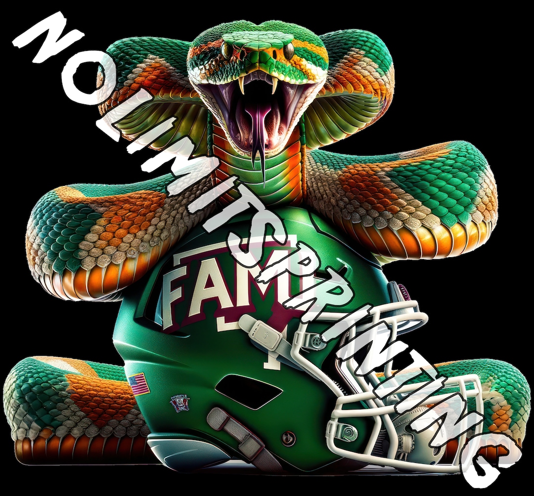 FAMU Rattlers Pride Digital PNG Instant Download - Etsy UK