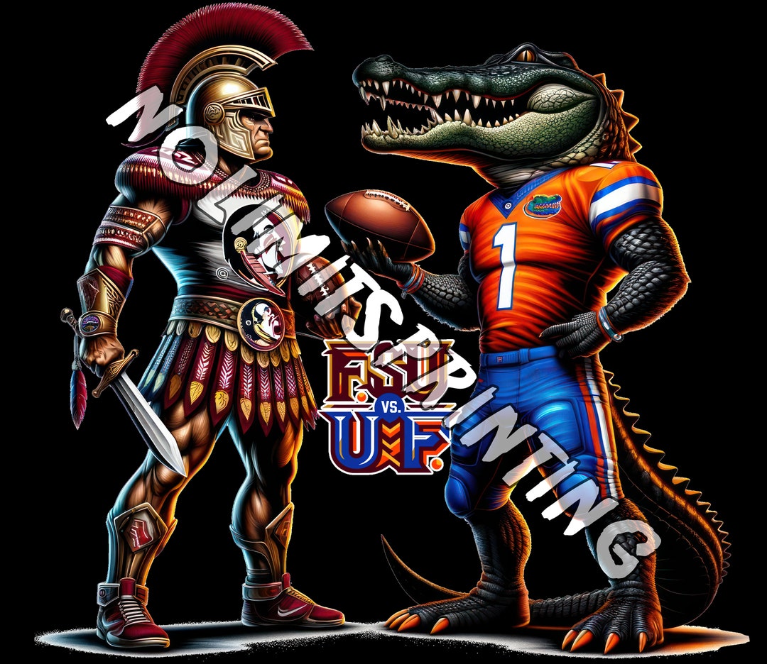FSU Vs. Gators Rivalry PNG Instant Download - Etsy UK