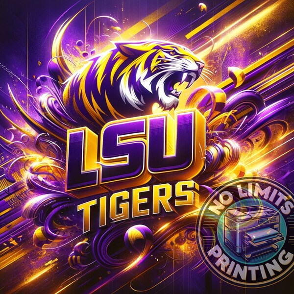 Lsu Svg - Etsy
