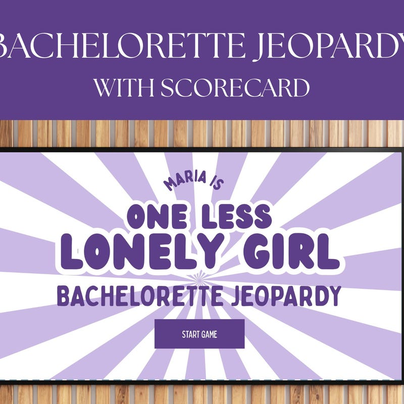 Y2k Bachelorette Games - Etsy