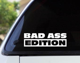 Bad Ass Sticker - Etsy