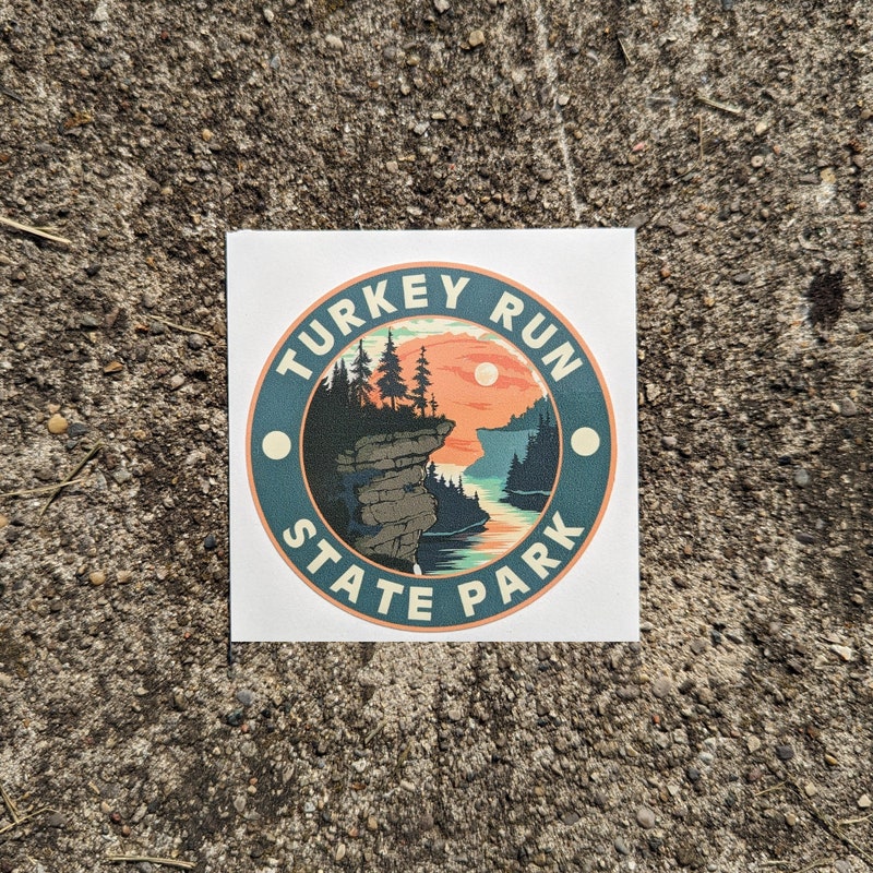 State Run Stickers - Etsy