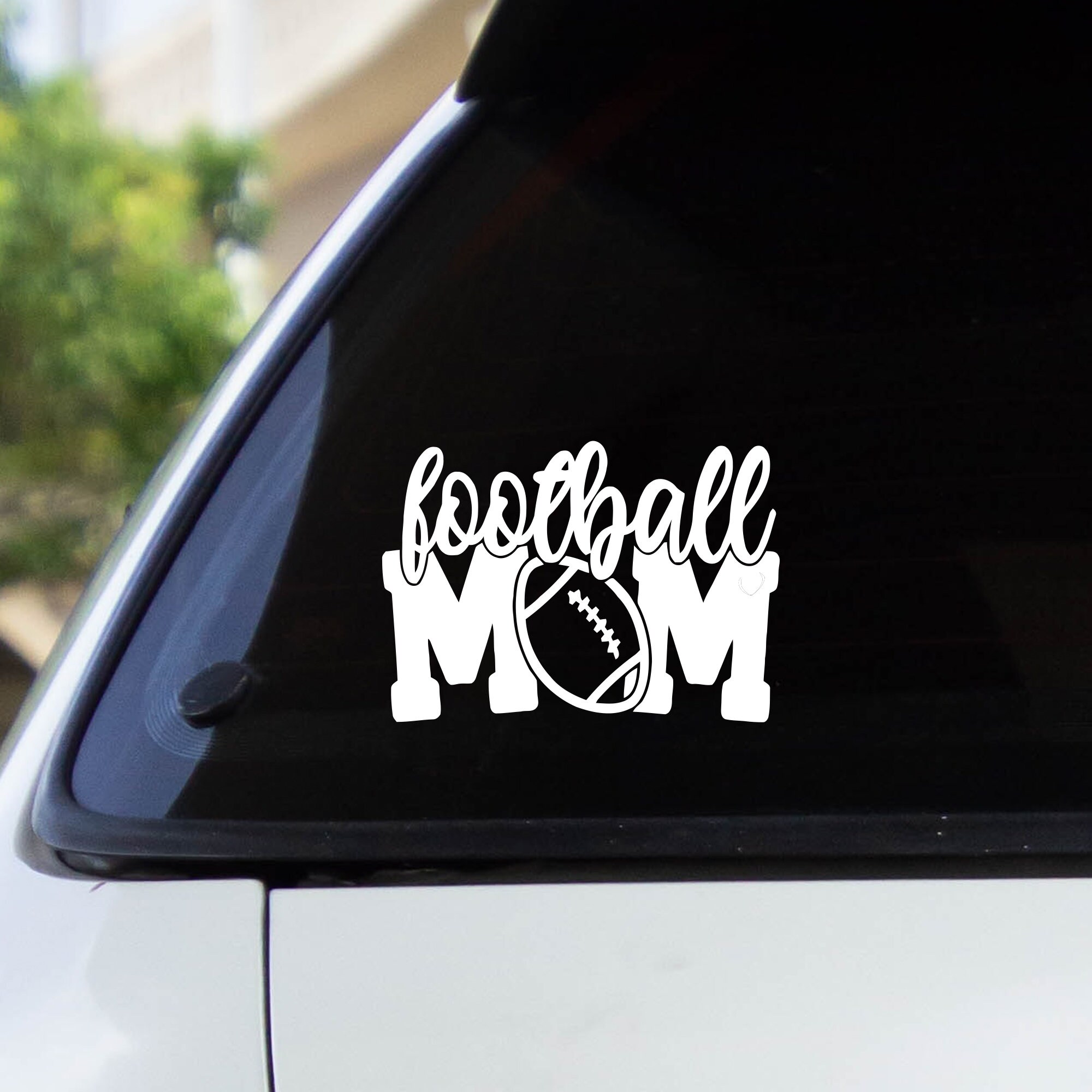 Football Mom Decal Sticker / Multiple Colors | Etsy