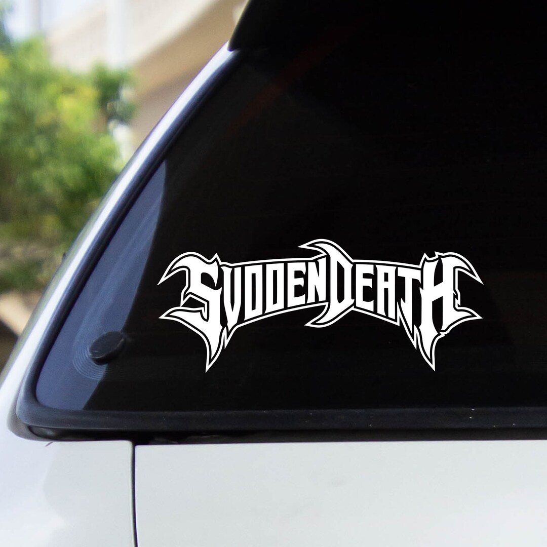 Svdden Death Decal Sticker / Multiple Colors - Etsy